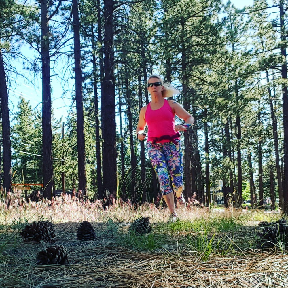 Big Bear Running and Baby it's HOT Outside!