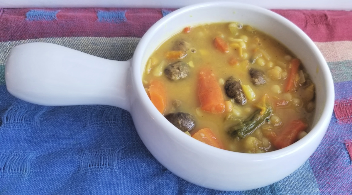 Kitchen Sink Roasted Vegetable Stew